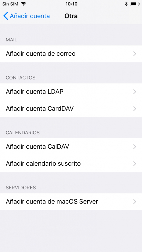 ¿Cómo configurar los contactos CardDAV en iOS (iPHONE/iPAD)? – bTactic ...