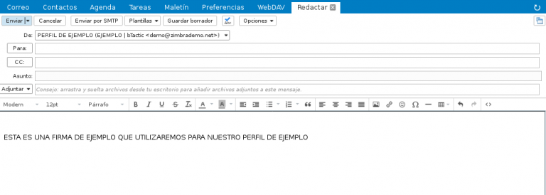 Configurar perfiles con Zimbra – bTactic Open Source&Cloud Solutions