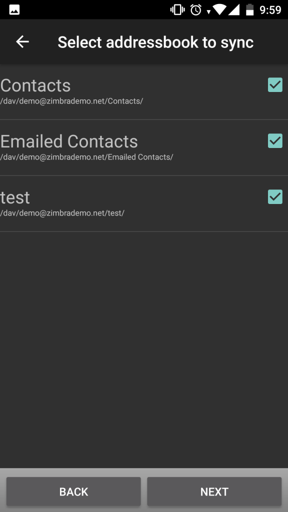 How to set up contact synchronization with Android CardDAV Sync ...
