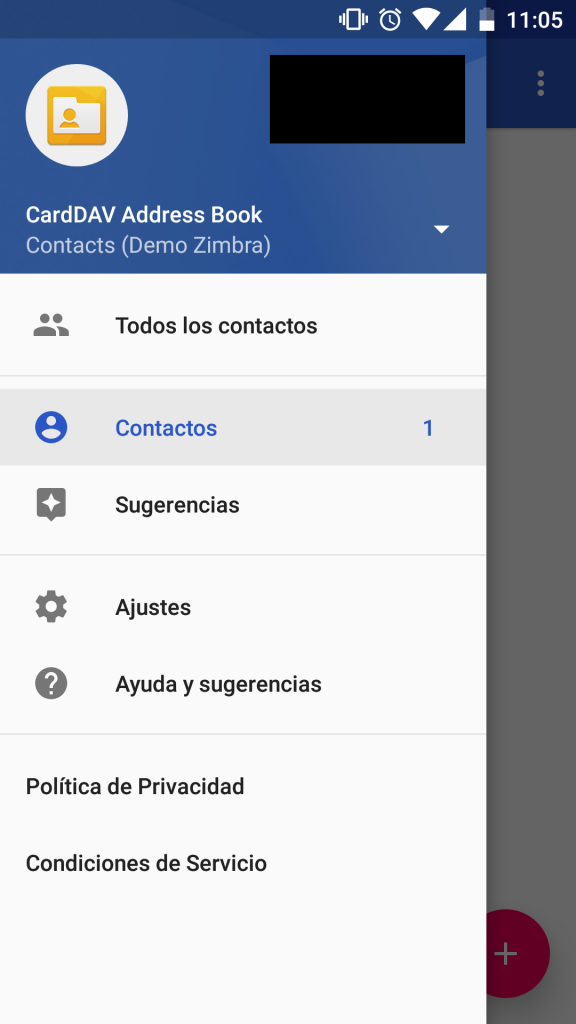 How to set up contact synchronization with Android CardDAV Sync ...