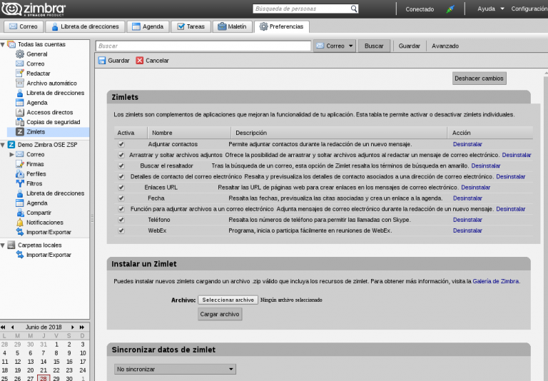 ¿Cómo instalar e implementar Zimlets en Zimbra Desktop? – bTactic Open Source&Cloud Solutions