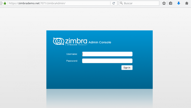 How to access the Zimbra Administration Console? – bTactic Open Source&Cloud Solutions