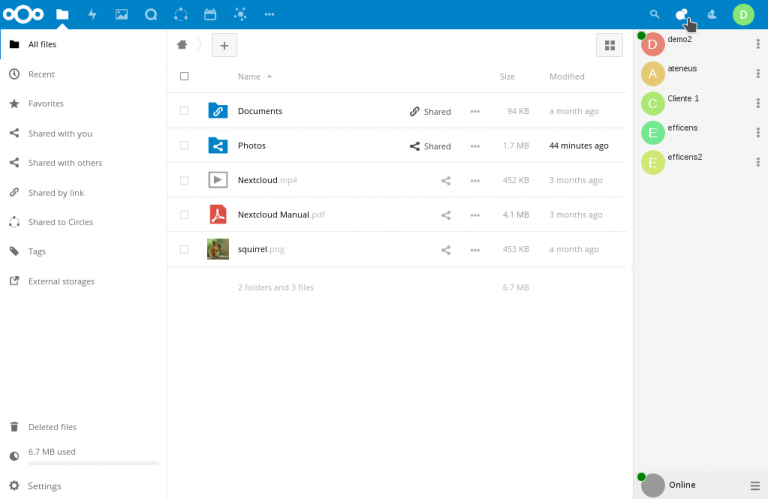 How to use Talk in Nextcloud? – bTactic Open Source&Cloud Solutions