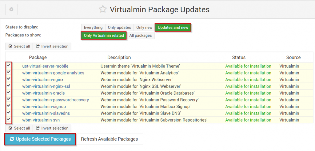 Cómo Mantener Su Servidor Virtualmin Actualizado – bTactic Open Source&Cloud Solutions